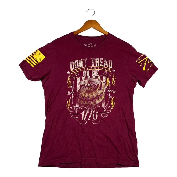Grunt Style | Shirts | Grunt Style Tshirt Red Dont Tread On Me 2 Headed ...